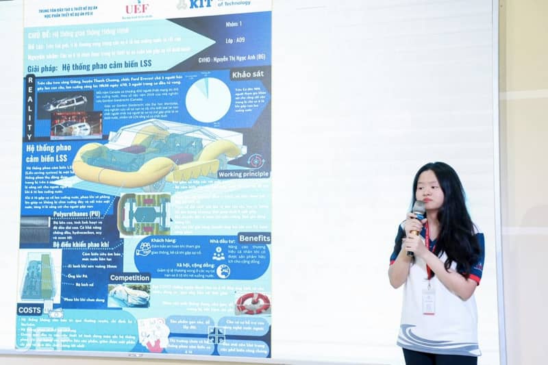 UEFers mang đến nhiều ý tưởng đột phá về giao thông thông minh trong phiên công bố poster PD2