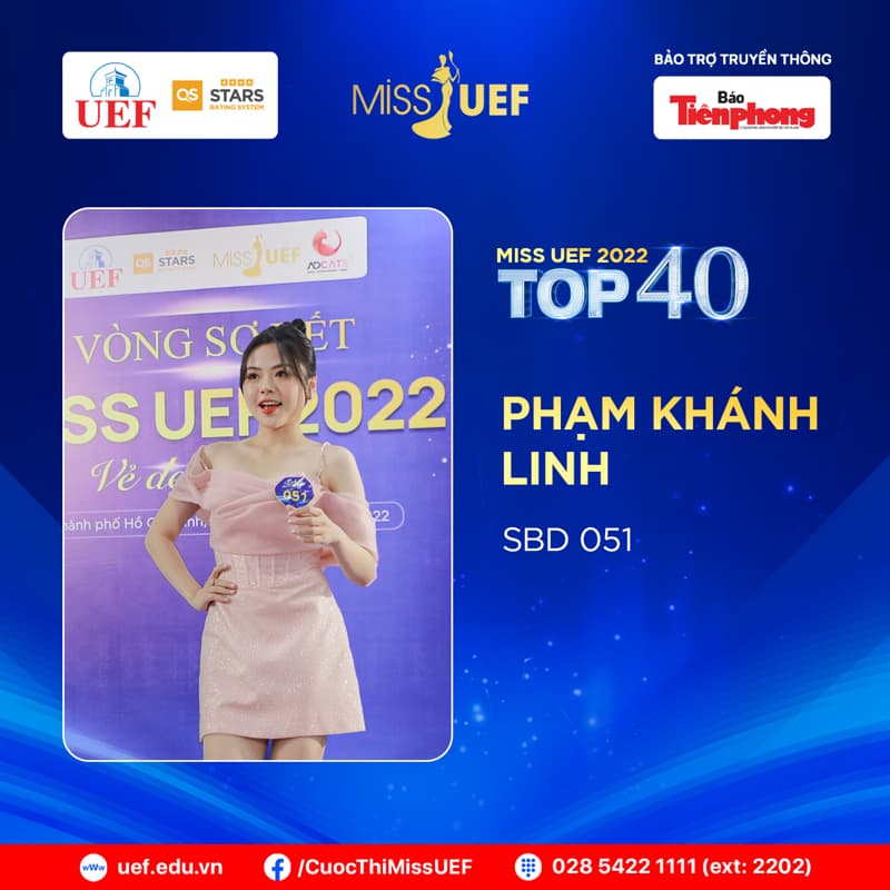 Cùng điểm qua những tài năng, thành tích nổi bật của các thí sinh trong Top 40 Miss UEF 2022