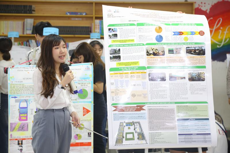 Ấn tượng buổi công bố poster kết thúc học phần Project Design 2 của ...