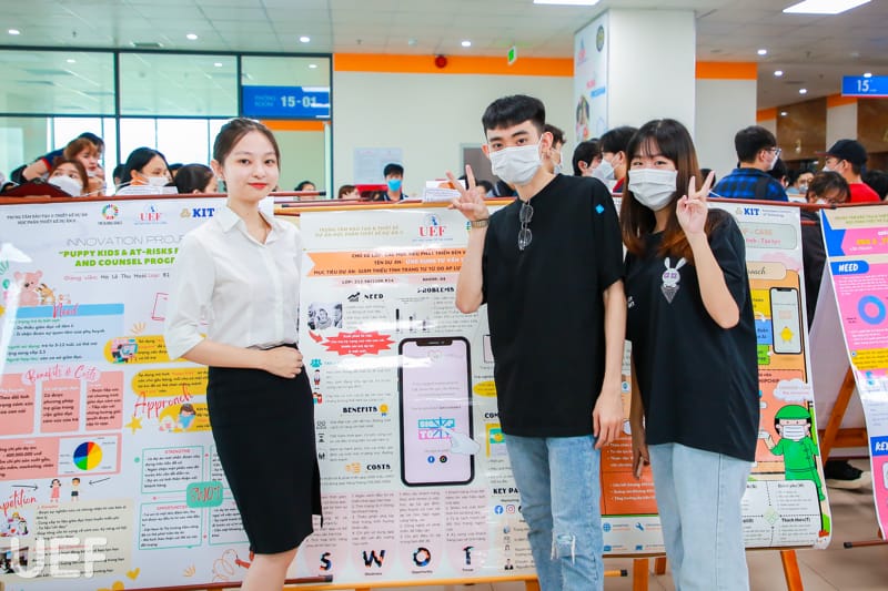 Nhiều ý tưởng sáng tạo độc đáo của UEFers được trưng bày trong buổi ...