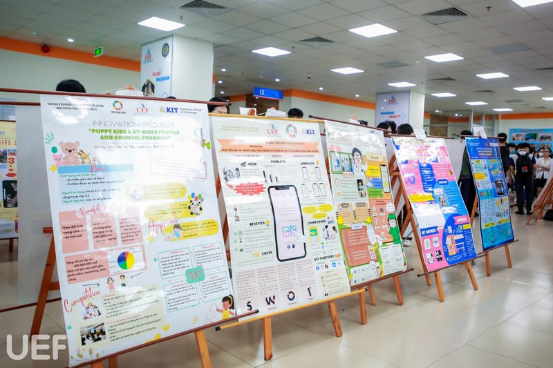 Nhiều ý tưởng sáng tạo độc đáo của UEFers được trưng bày trong buổi ...