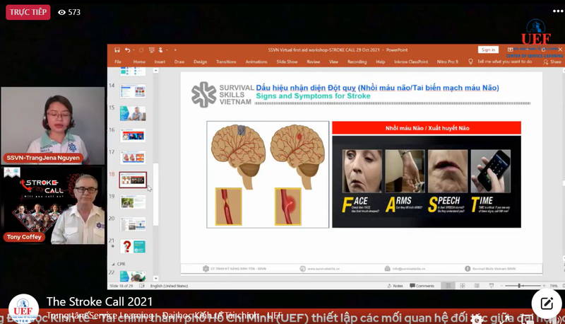 [Kết nối cộng đồng] 'The Stroke Call' - Hiểu đúng về đột quỵ để bảo vệ bản thân và gia đình